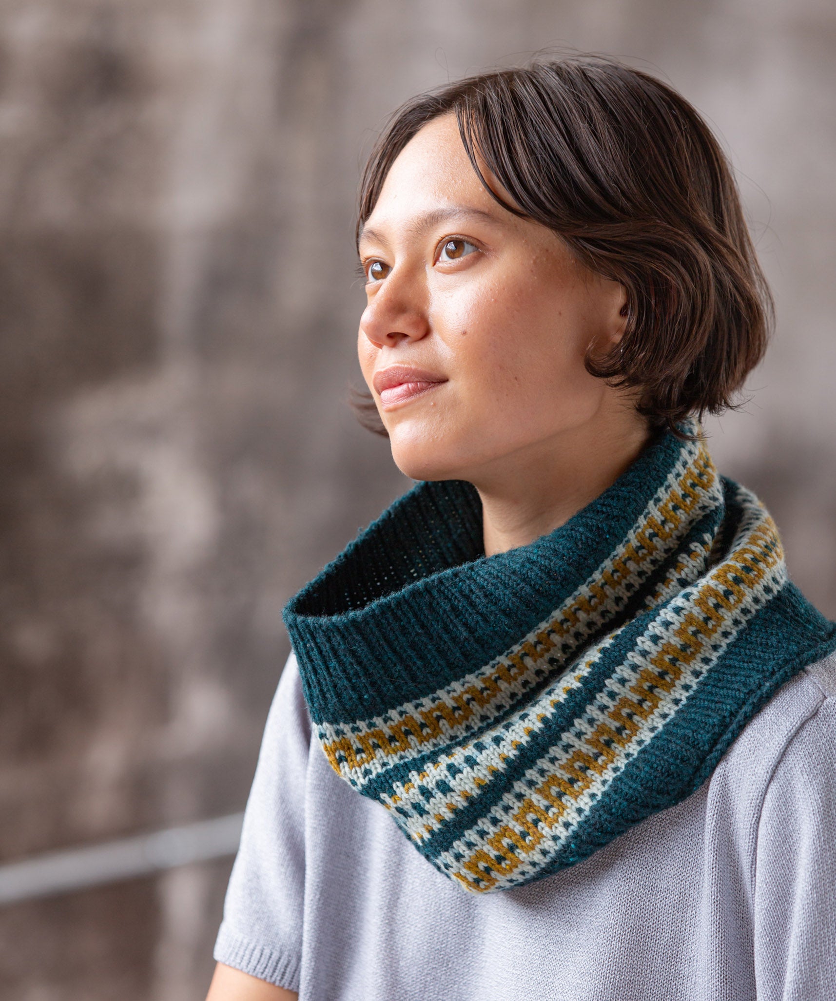 First Colorwork Cowl | Knitting Pattern by Jared Flood | BT by Brooklyn ...