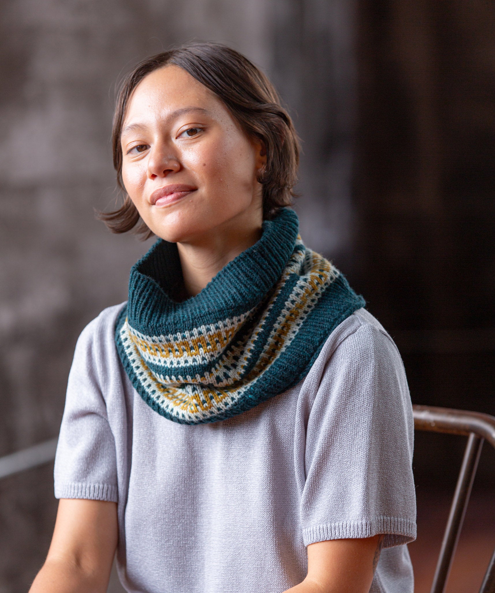 First Colorwork Cowl | Knitting Pattern by Jared Flood | BT by Brooklyn ...