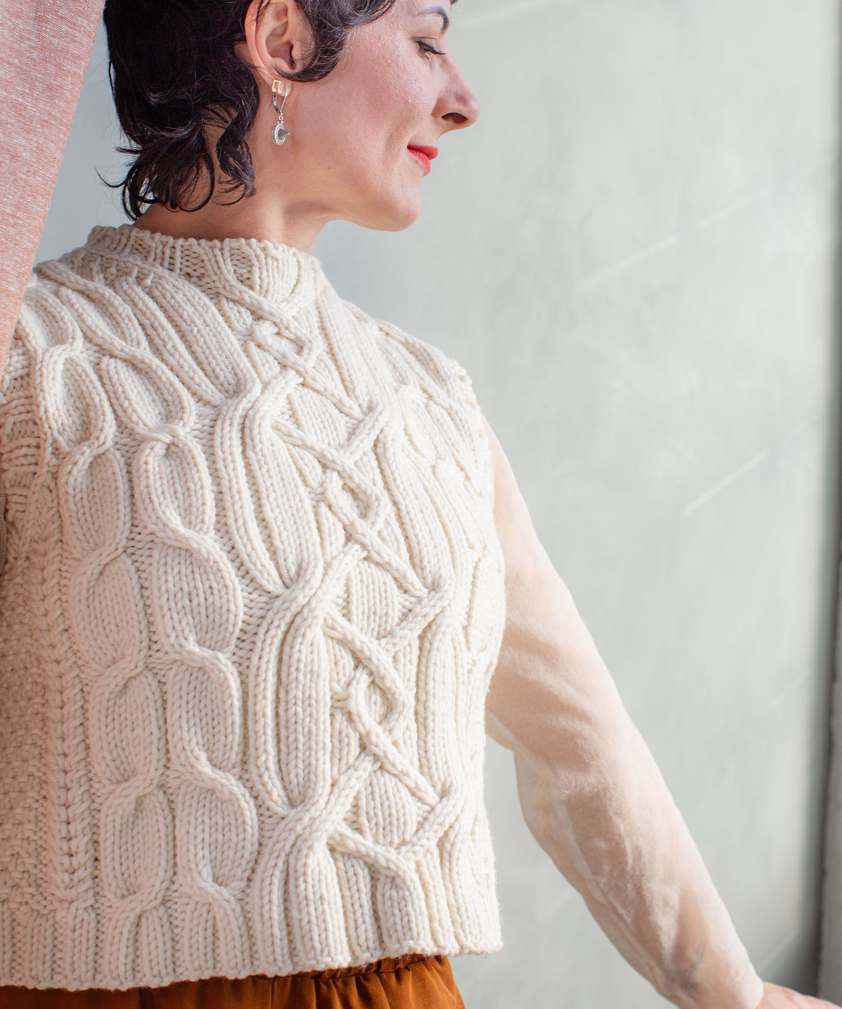 Roko Vest | Knitting Pattern by Lis Smith | Brooklyn Tweed