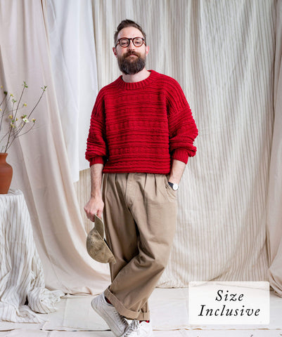 Typewriter Pullover | Knitting Pattern by Jared Flood | Brooklyn Tweed