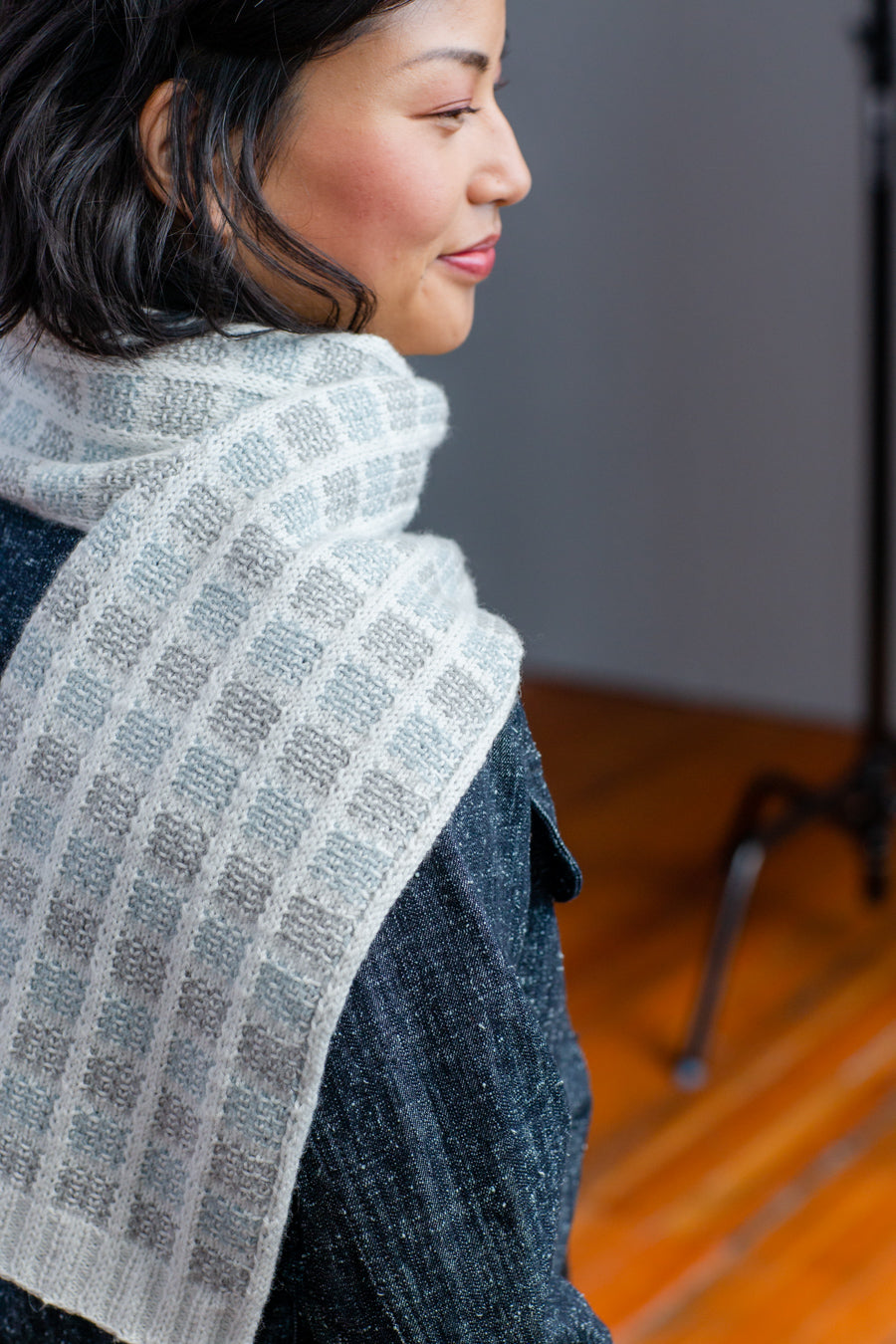 Bybee Scarf | Knitting Pattern by Gudrun Johnston | Brooklyn Tweed