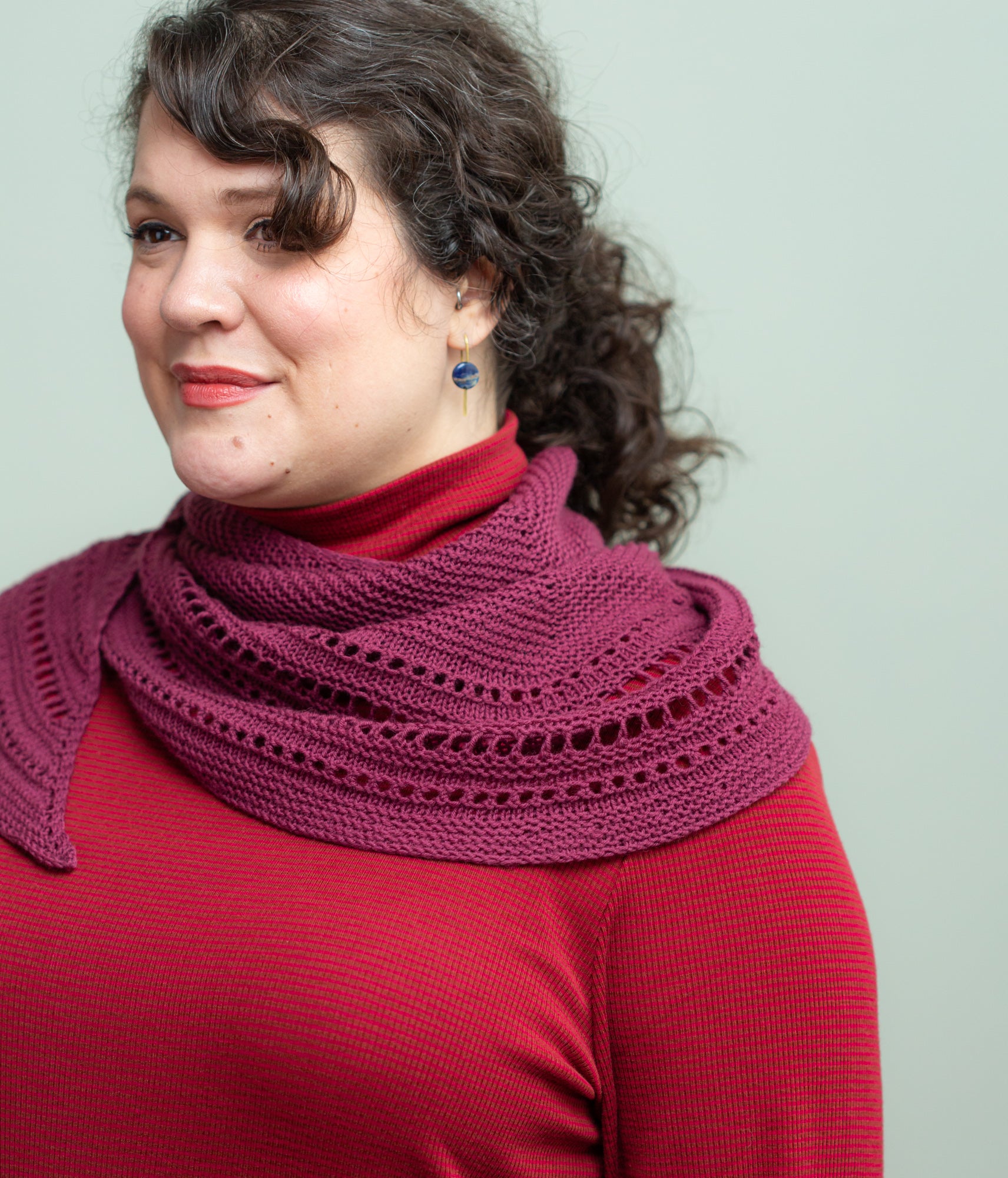 Nysa Crescent Shawl | Knitting Pattern by Jared Flood | BT by Brooklyn ...