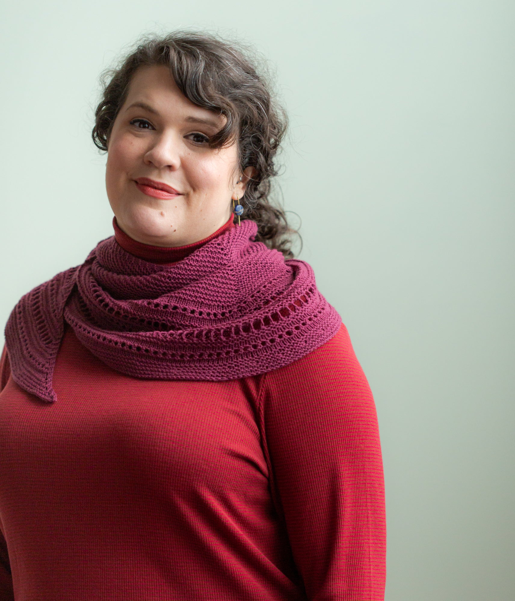 Nysa Crescent Shawl | Knitting Pattern by Jared Flood | BT by Brooklyn ...