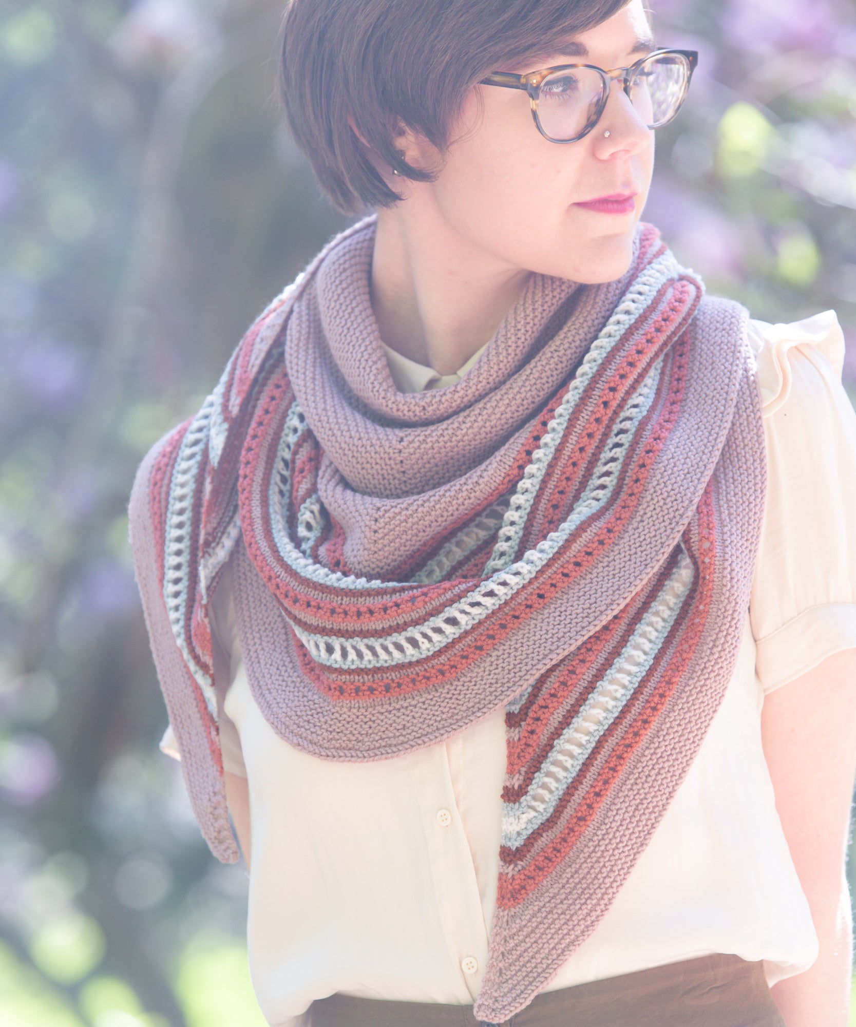 Nysa Crescent Shawl | Knitting Pattern by Jared Flood | BT by Brooklyn ...