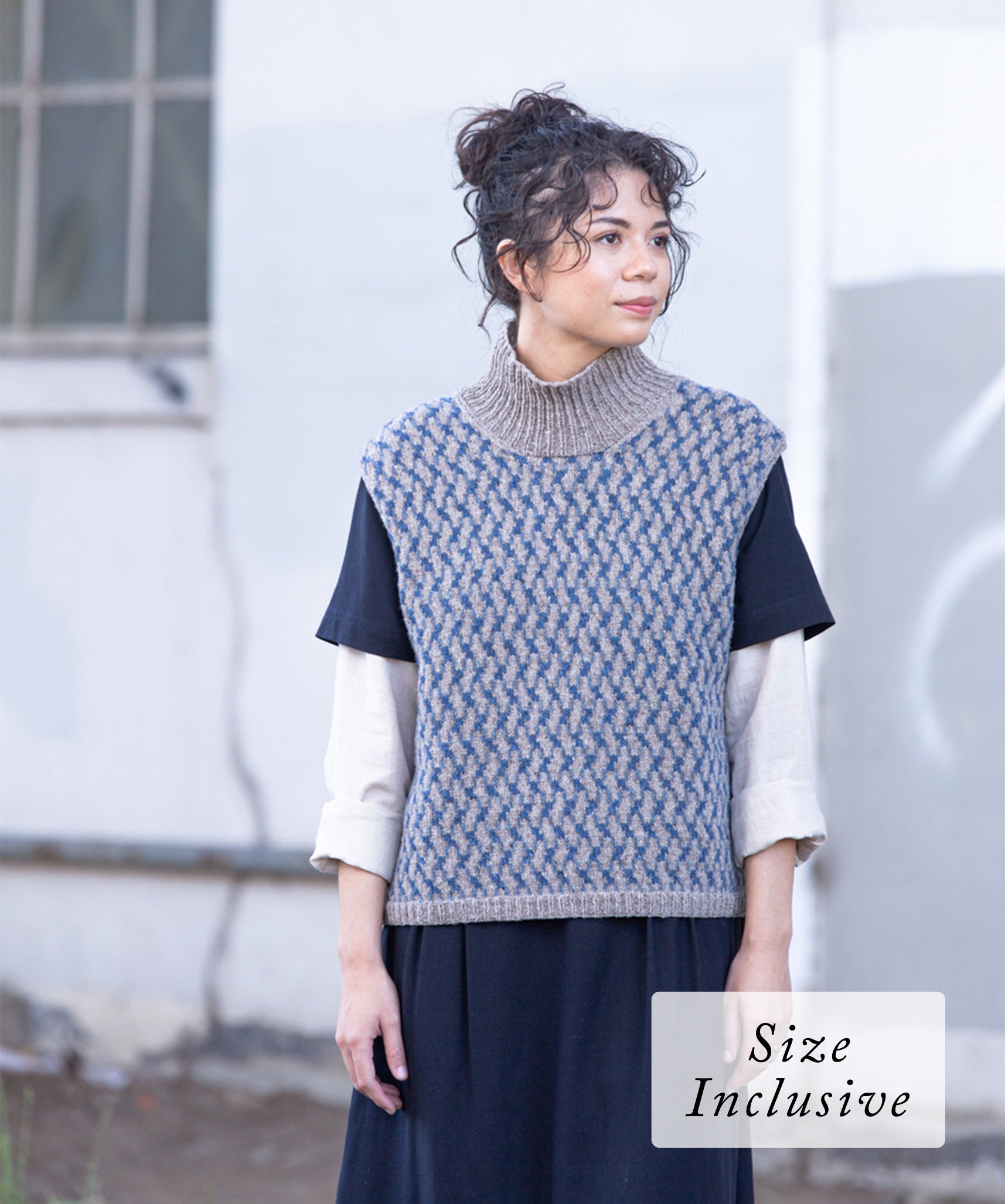Etched Vest | Knitting Pattern by Gudrun Johnston | Brooklyn Tweed
