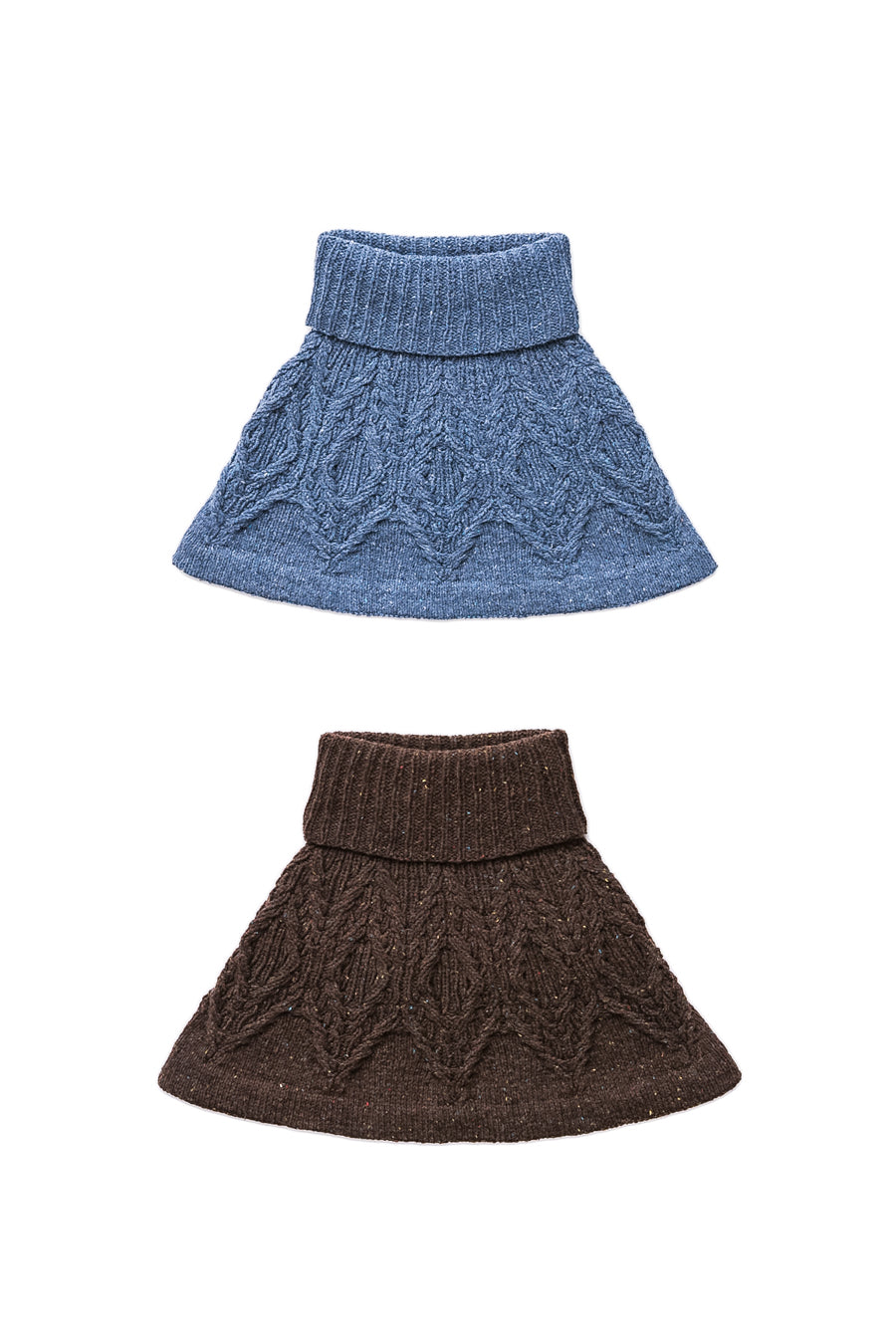 Pyry Cowl Capelet | Knitting Pattern by Norah Gaughan | Brooklyn Tweed