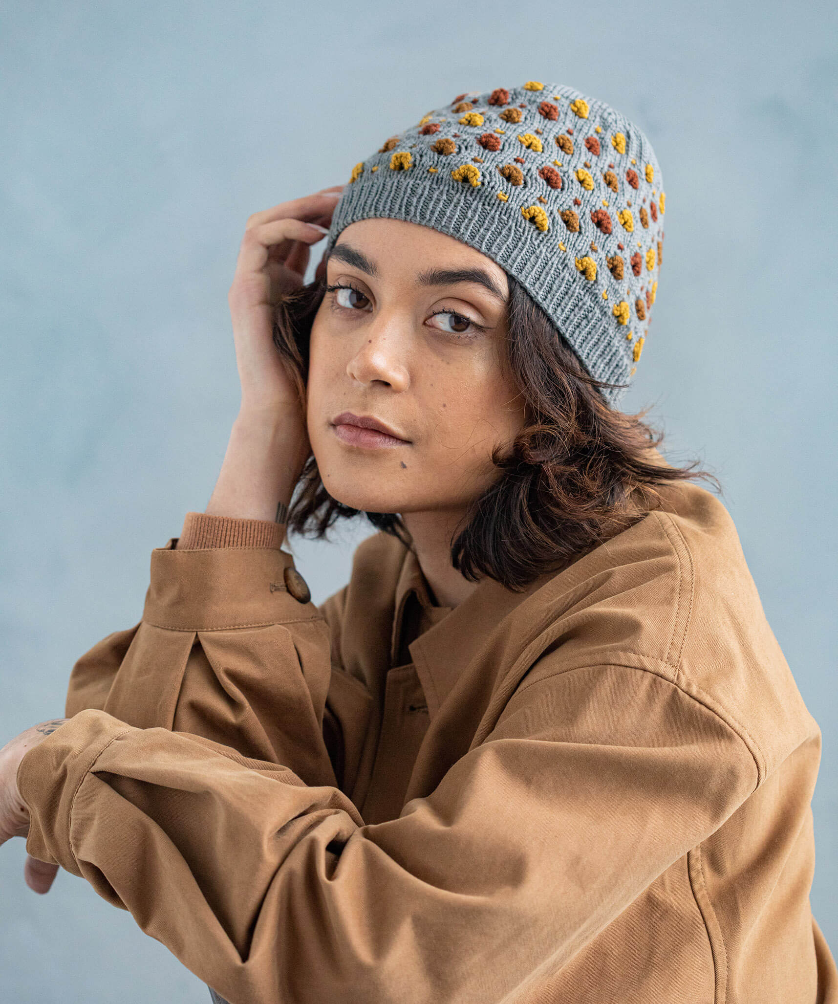 Foliage Dot Hat | Knitting Pattern by Jared Flood | Brooklyn Tweed