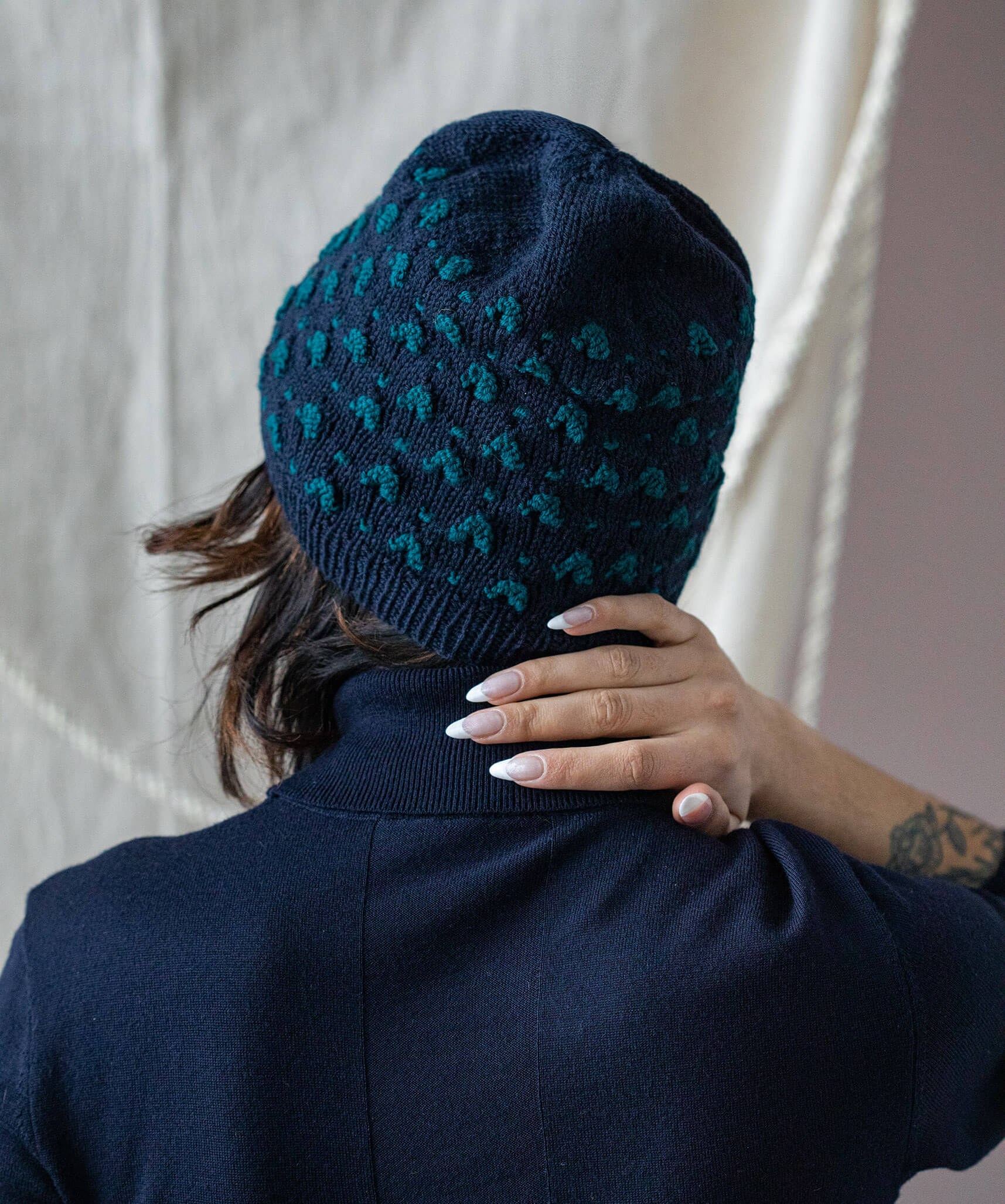 Foliage Dot Hat | Knitting Pattern by Jared Flood | Brooklyn Tweed