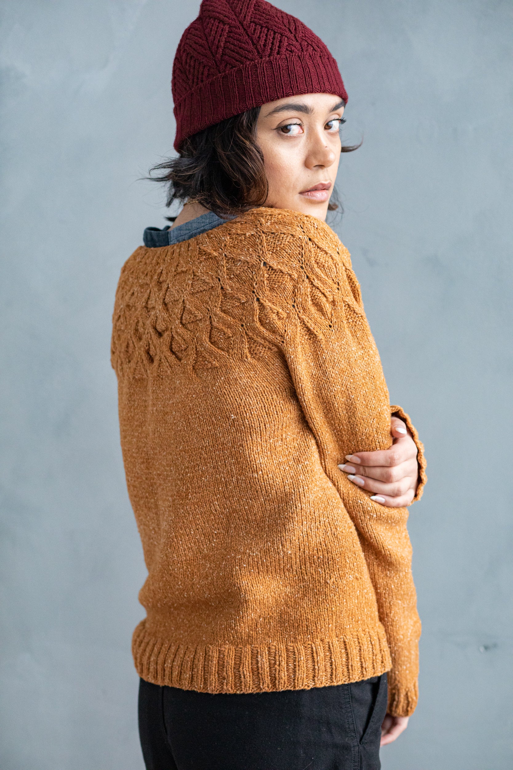 Kirigami Pullover | Knitting Pattern by Gudrun Johnston | Brooklyn Tweed