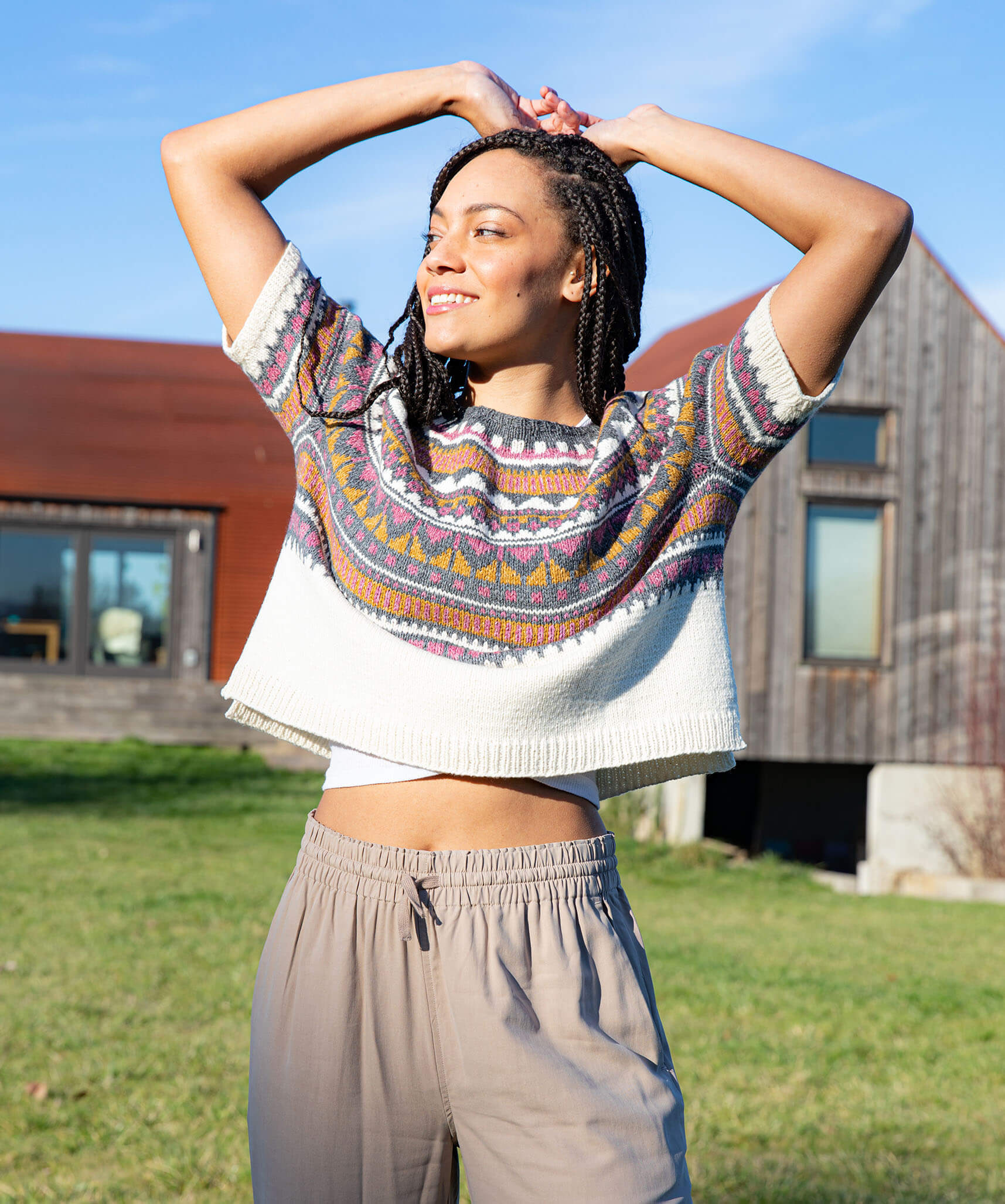 Mesic Sweater | Knitting Pattern by Stephanie Lotven | Brooklyn Tweed
