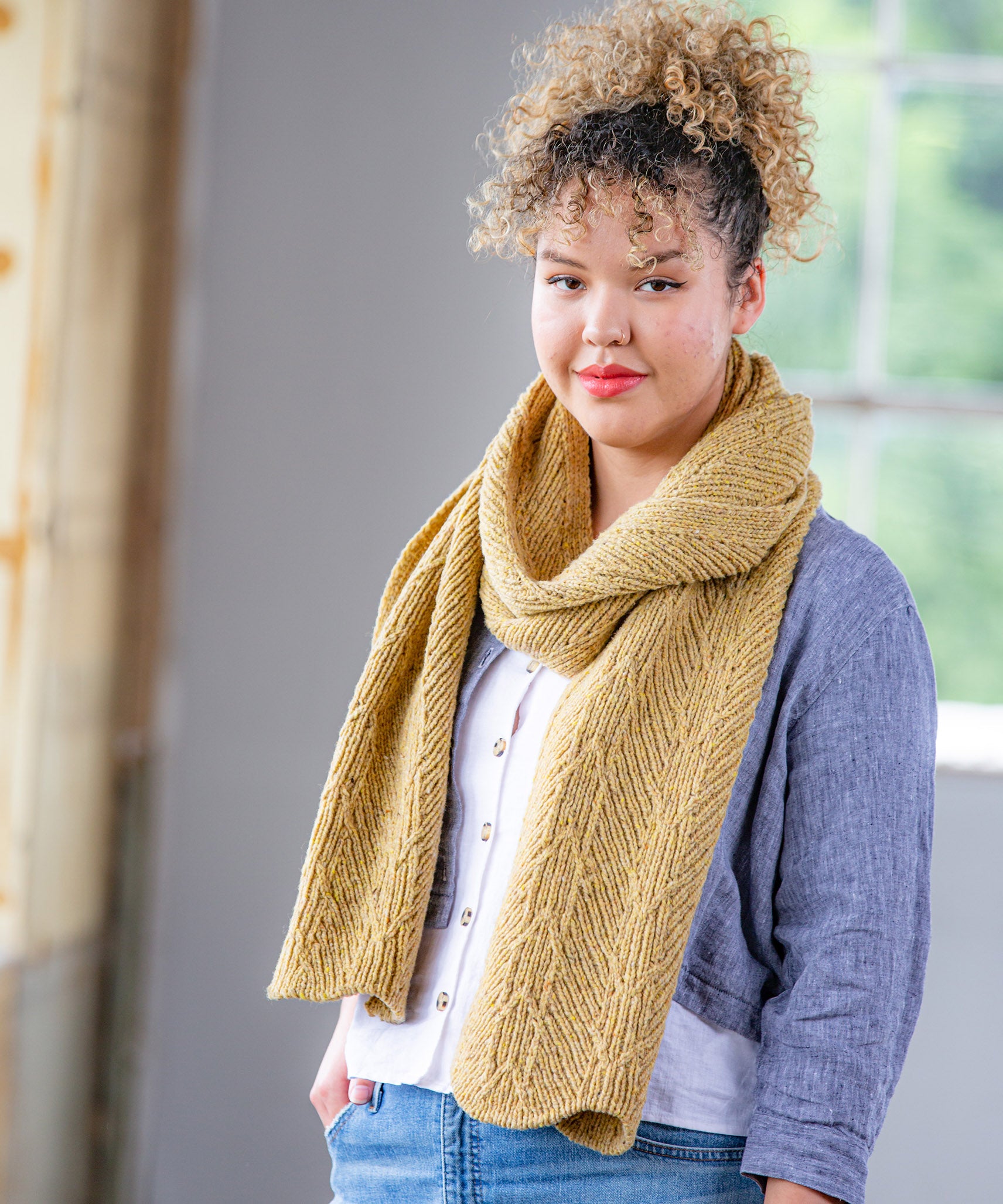 Nourse Scarf | Knitting Pattern by Emily Greene | Brooklyn Tweed