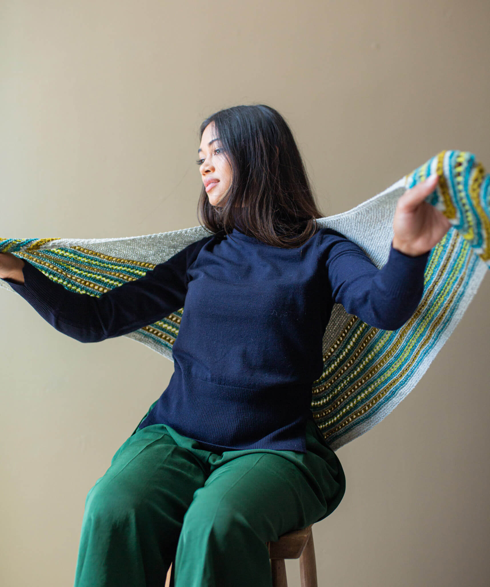 Nysa Crescent Shawl | Knitting Pattern by Jared Flood | BT by Brooklyn ...