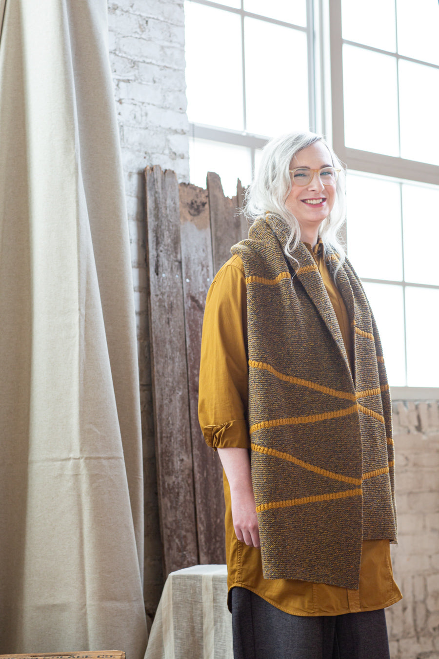 Tallera Scarf | Knitting Pattern by Cecilia Flori | Brooklyn Tweed