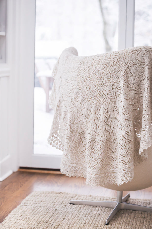 Arbre Shawl | Knitting Pattern by Andrea Rangel | Brooklyn Tweed