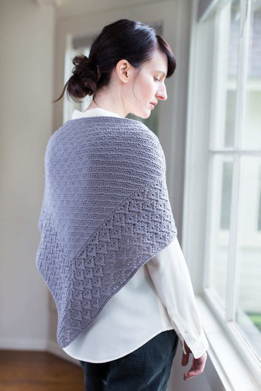 Brora Shawl | Knitting Pattern by Gudrun Johnston | Brooklyn Tweed