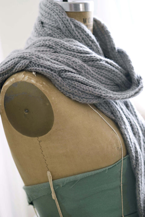 Cinder Scarf | Knitting Pattern by Jared Flood | Brooklyn Tweed