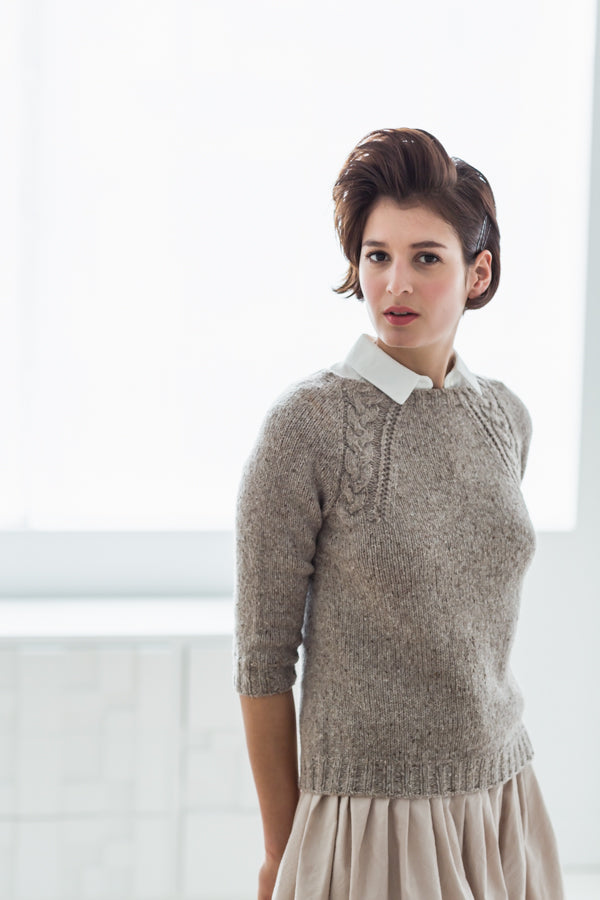 Coda Pullover | Knitting Pattern by Olga Buraya-Kefelian | Brooklyn Tweed