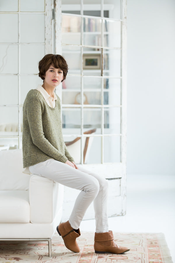 Devlan Pullover | Knitting Pattern by Bristol Ivy | Brooklyn Tweed