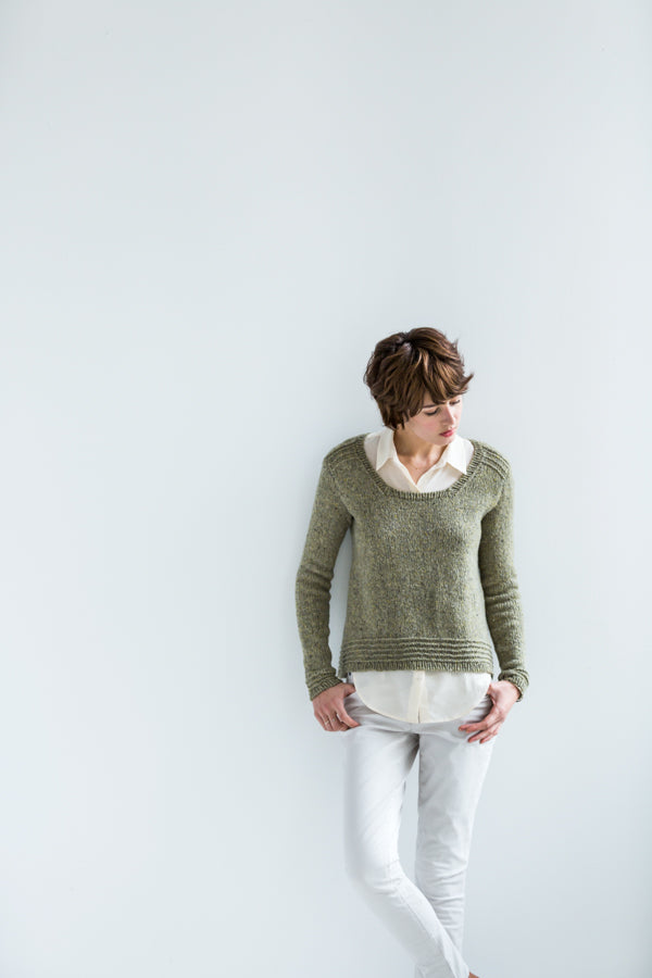 Devlan Pullover | Knitting Pattern by Bristol Ivy | Brooklyn Tweed