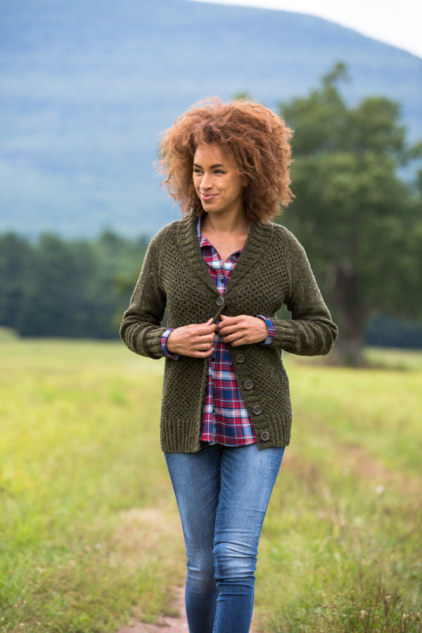 Field Cardigan | Knitting Pattern by Yoko Hatta | Brooklyn Tweed