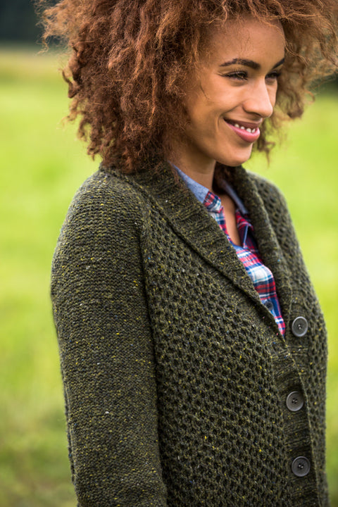 Field Cardigan | Knitting Pattern by Yoko Hatta | Brooklyn Tweed