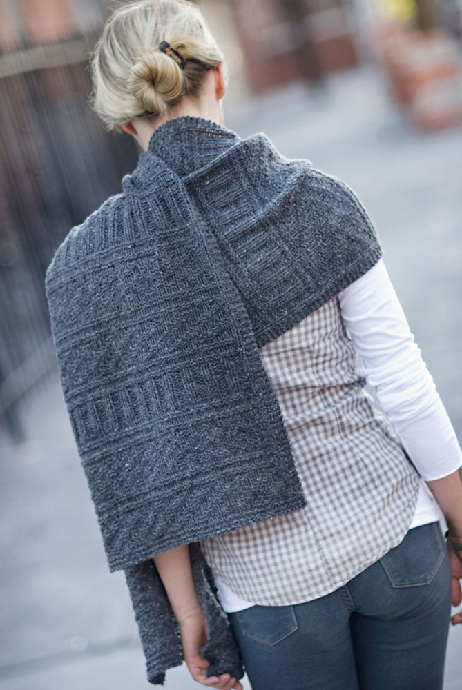 Guernsey Wrap | Knitting Pattern by Jared Flood | Brooklyn Tweed