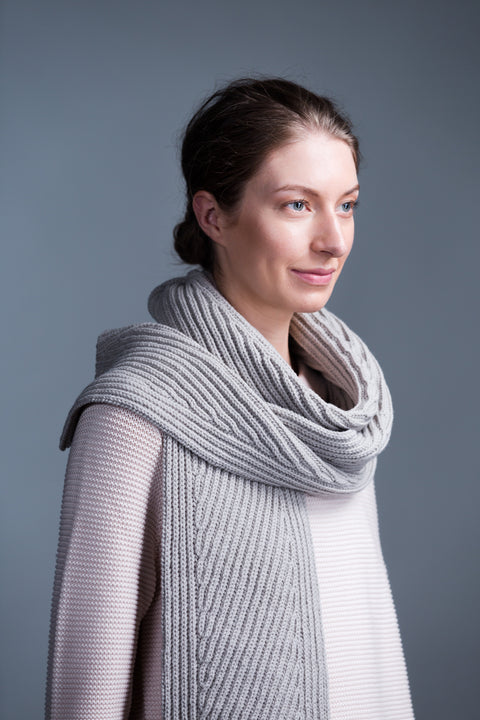 Junction Scarf | Knitting Pattern by Jared Flood | Brooklyn Tweed