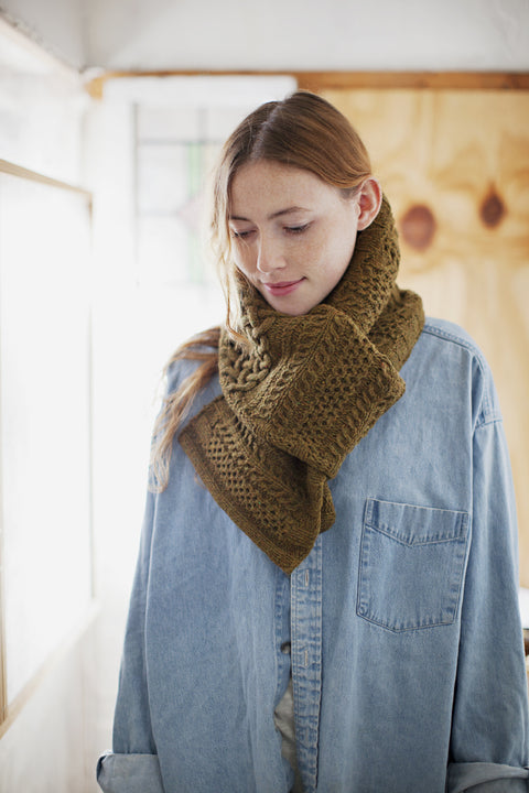 Kildare Scarf | Knitting Pattern by Michele Wang | Brooklyn Tweed