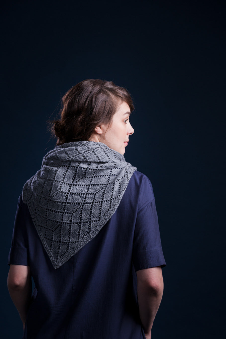 Leadlight Stole | Knitting Pattern by Amy van de Laar | Brooklyn Tweed