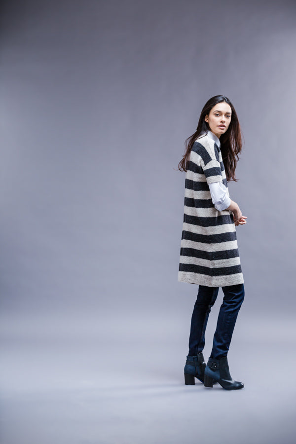 Mimic Shirt Dress | Knitting Pattern by Joji Locatelli | Brooklyn Tweed