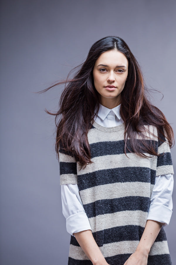 Mimic Shirt Dress | Knitting Pattern by Joji Locatelli | Brooklyn Tweed