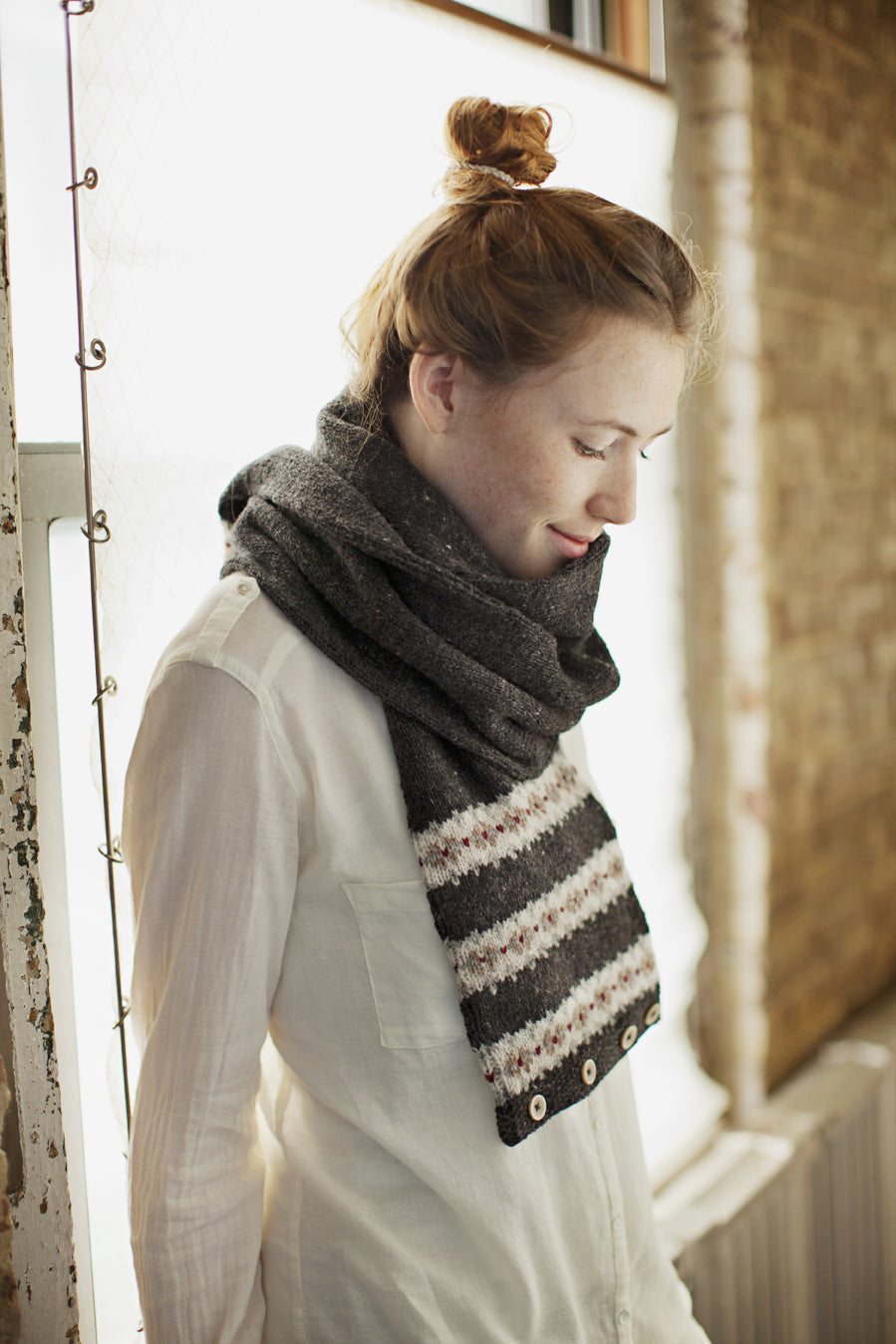 Oslo Scarf | Knitting Pattern by Michele Wang | Brooklyn Tweed