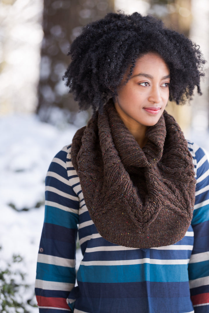 Pyry Cowl Capelet | Knitting Pattern by Norah Gaughan | Brooklyn Tweed