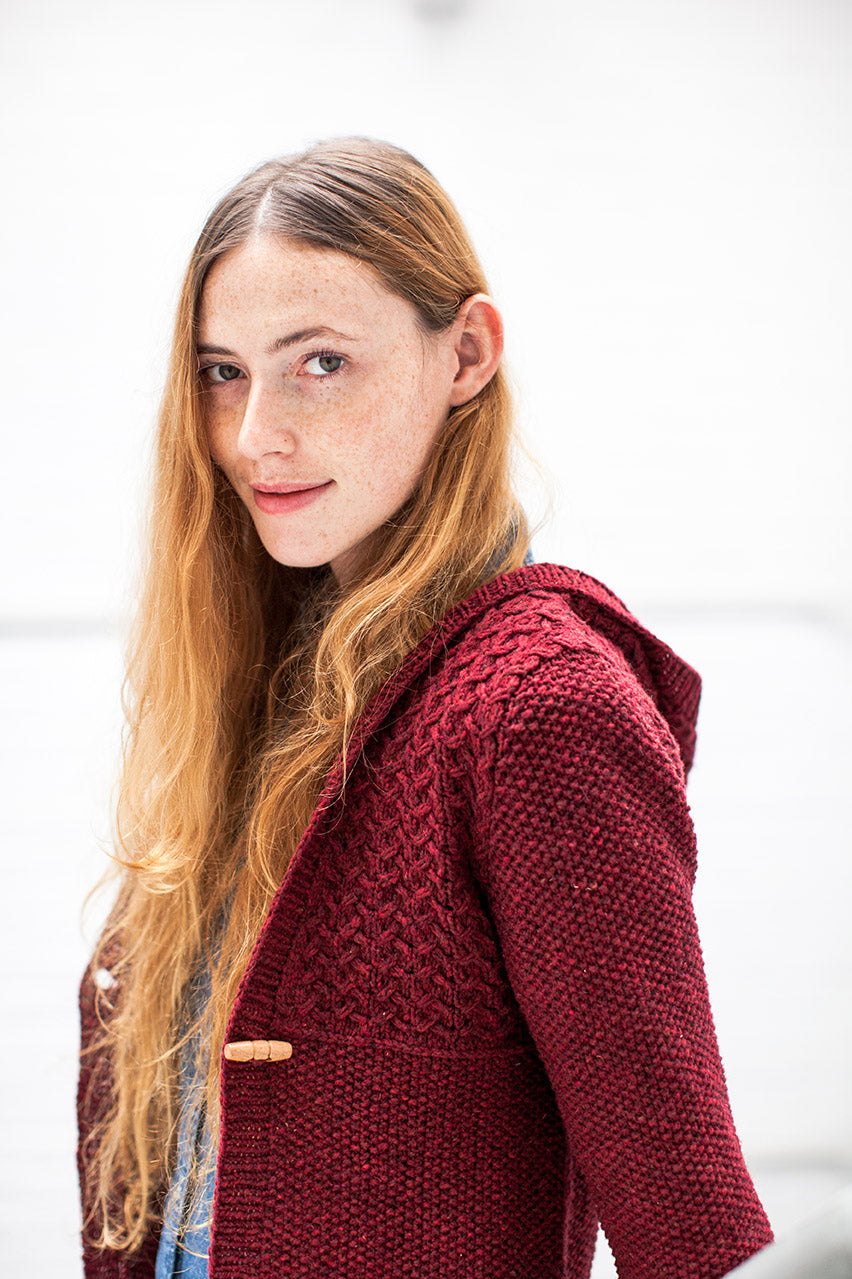Runa Cardigan | Knitting Pattern by Gudrun Johnston | Brooklyn Tweed
