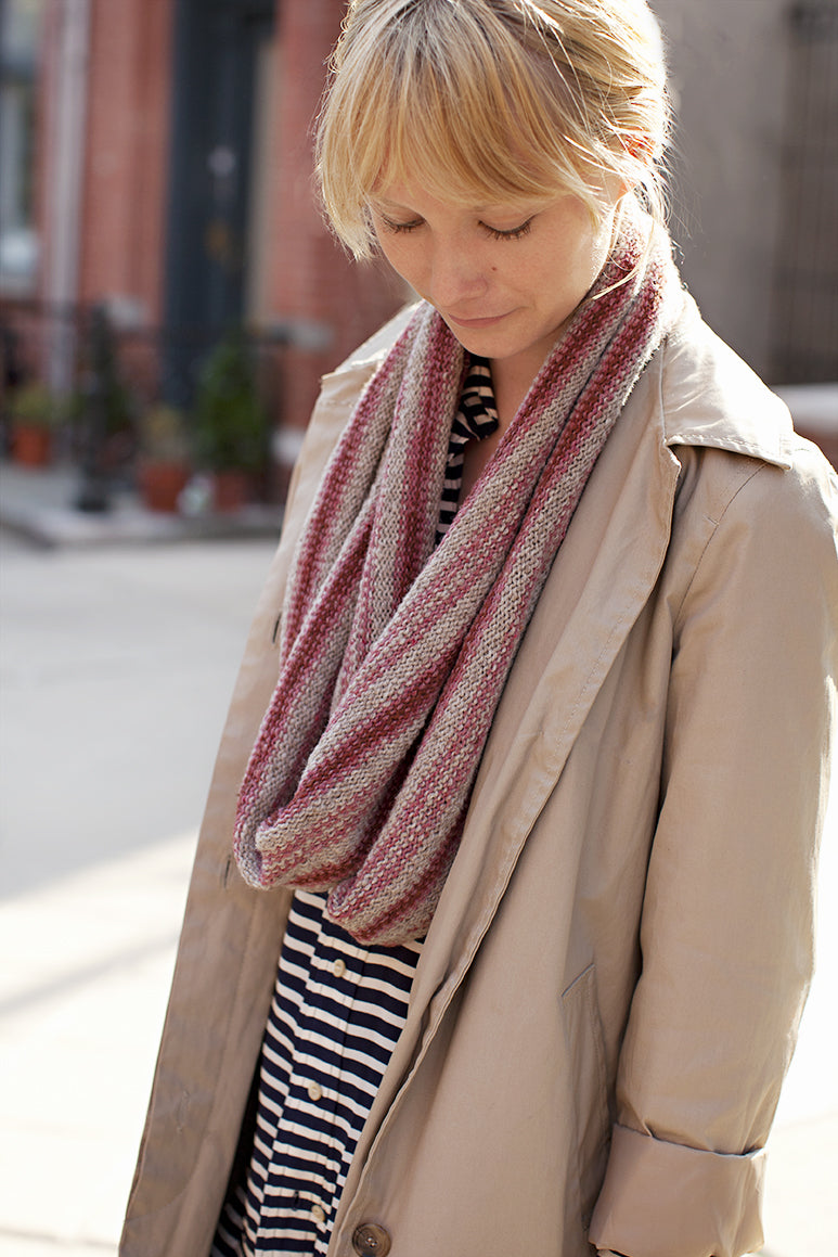 Ticking Cowl | Knitting Pattern by Cirilia Rose | Brooklyn Tweed