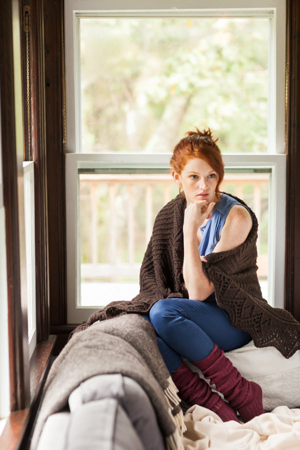 Tree Rings Shawl | Knitting Pattern by Andrea Rangel | Brooklyn Tweed