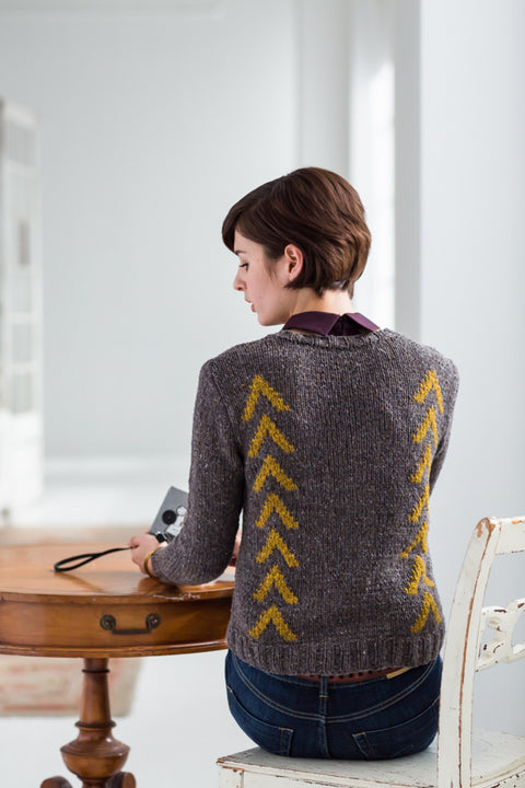 Yane Pullover | Knitting Pattern by Tokuko Ochiai | Brooklyn Tweed